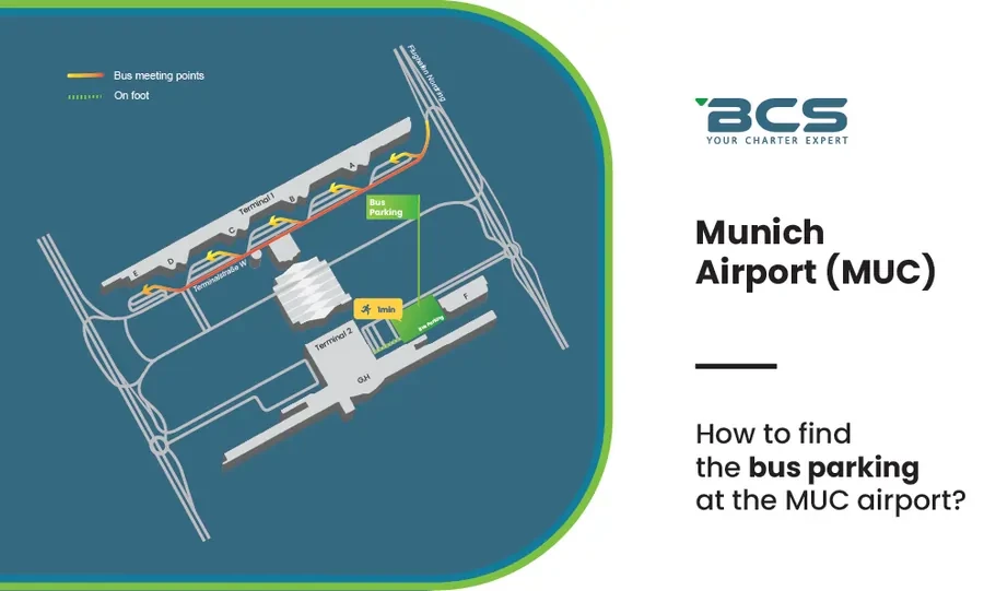 Munich airport (MUC) Charter Bus Guide: Stops, Parking & Navigation